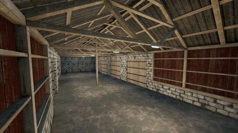 Old Big Building v1.1 FS22 | Farming Simulator 22 Mods