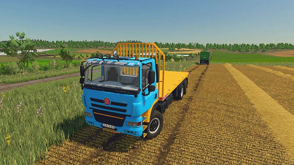 TATRA PHOENIX 6×6 Platform v1.0 FS22 | Farming Simulator 22 Mods