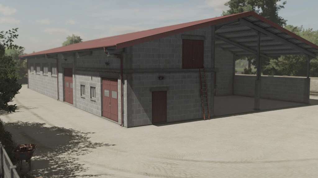 Cow Barn 20×35 v1.0 FS22 | Farming Simulator 22 Mods