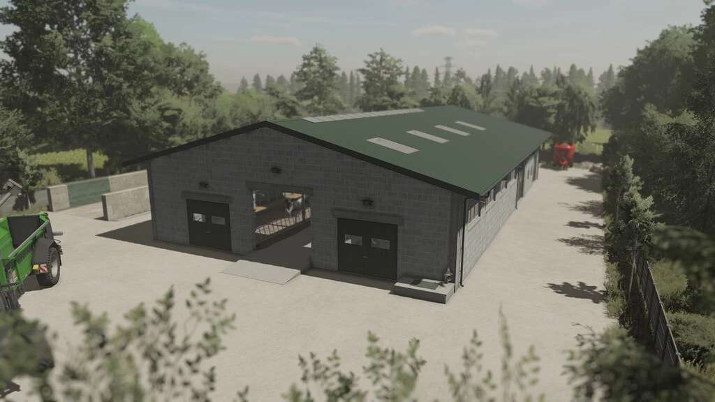 Cow Barn 20×35 v1.0 FS22 | Farming Simulator 22 Mods